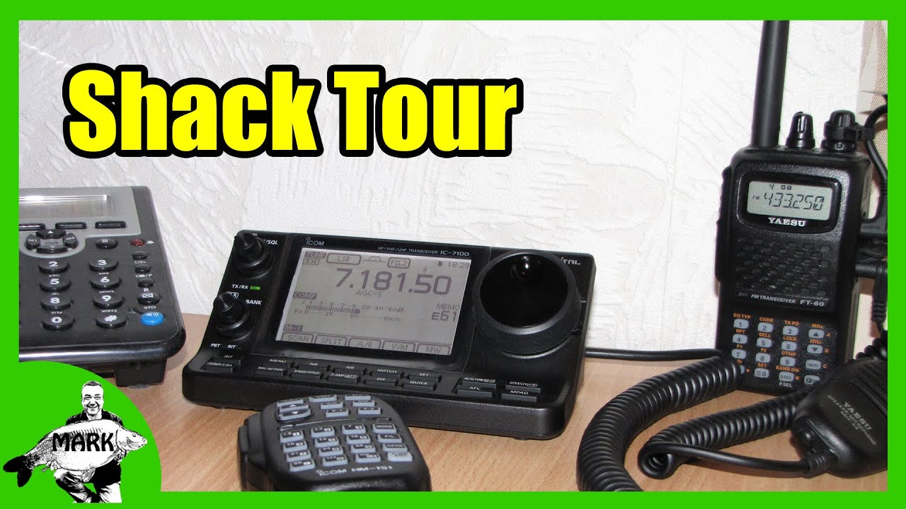 3 Minute Ham Radio Shack Tour - YouTube