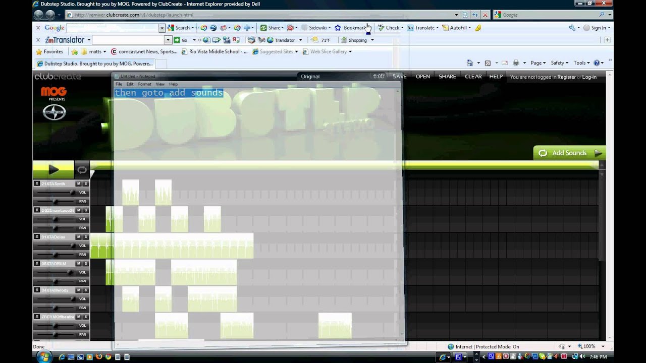 How to create simple mixes using looplabs.com - YouTube
