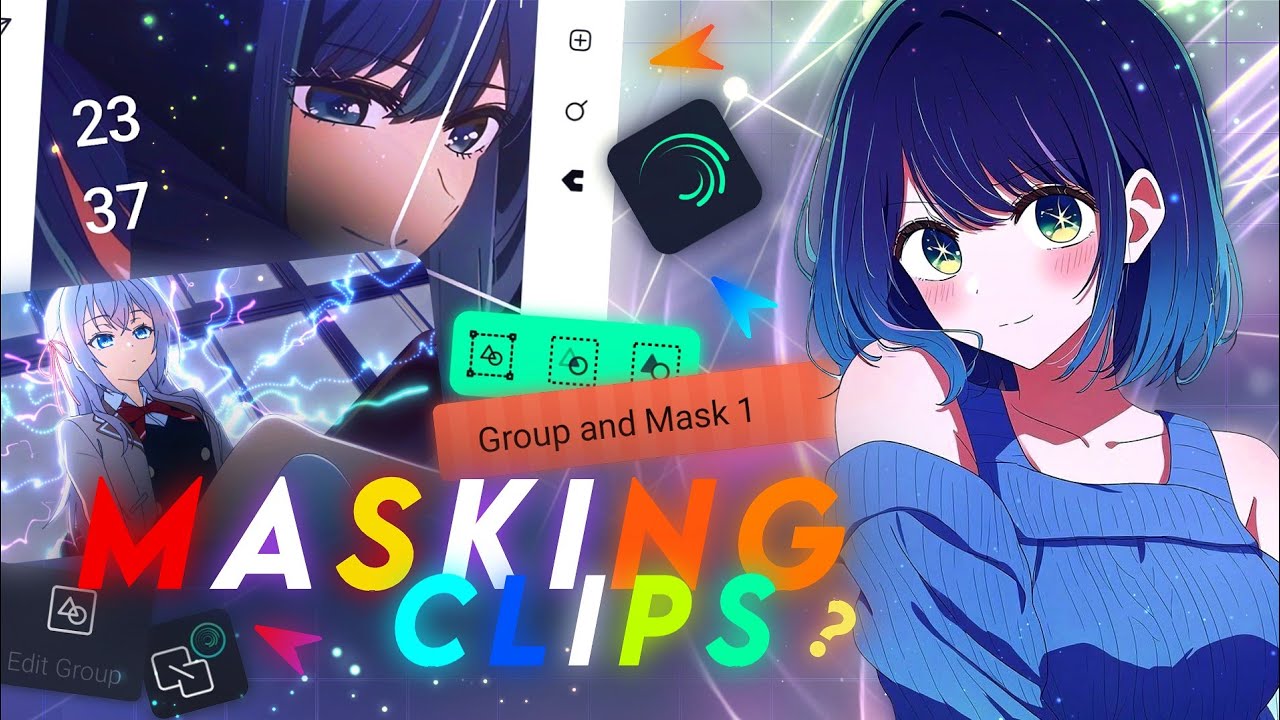 Why Masking Clips Before Editing Matters? || Alight Motion - YouTube