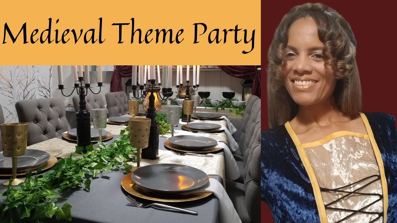 Party Ideas | Medieval Theme Party - YouTube