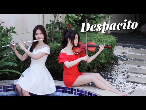 《Despacito》Luis Fonsi ft. Daddy Yankee｜Violin & Flute version｜cover by 長笛琴人