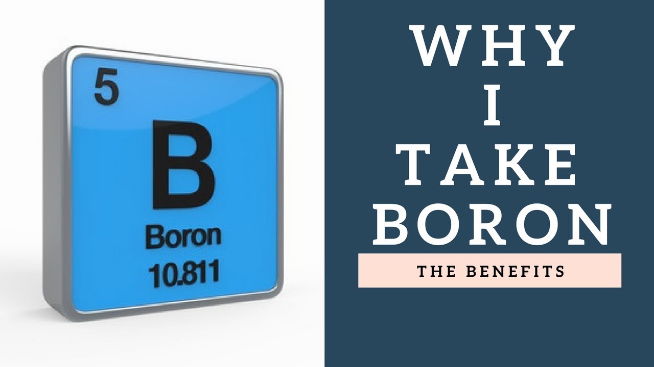 Why I Take A Boron Supplement | Its Benefits & How It Improves Bone ...