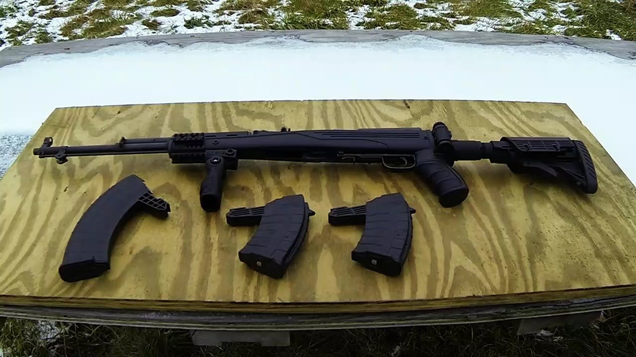 SKS Magzine Test/Review Tapco Vs Promag - YouTube