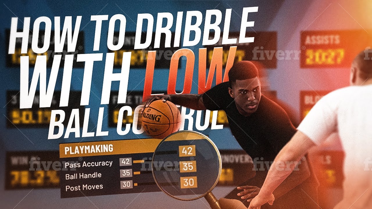 HOW TO DRIBBLE WITH LOW BALL CONTROL | NBA 2K20 | BEST DRIBBLE MOVES ...