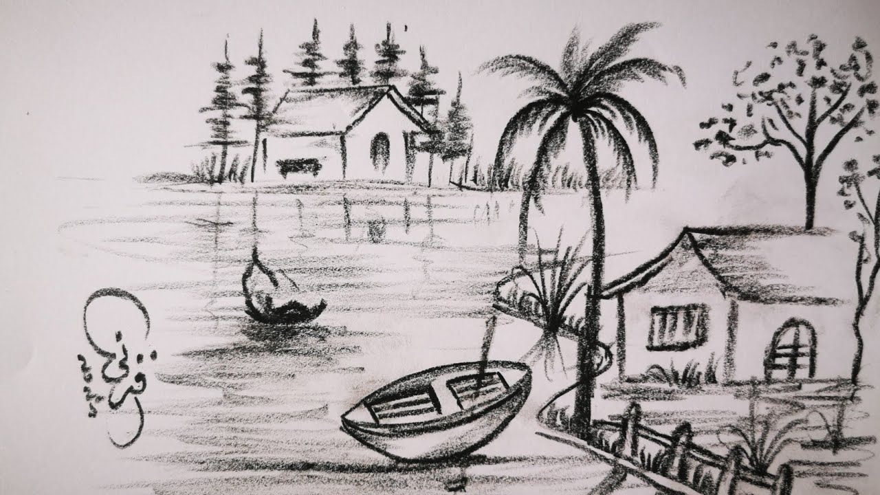 Here are some landscape photography title ideas: Pencil sketch - YouTube