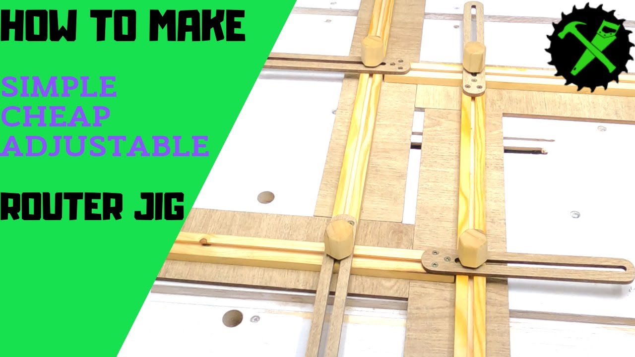 How to make a router template jig - YouTube