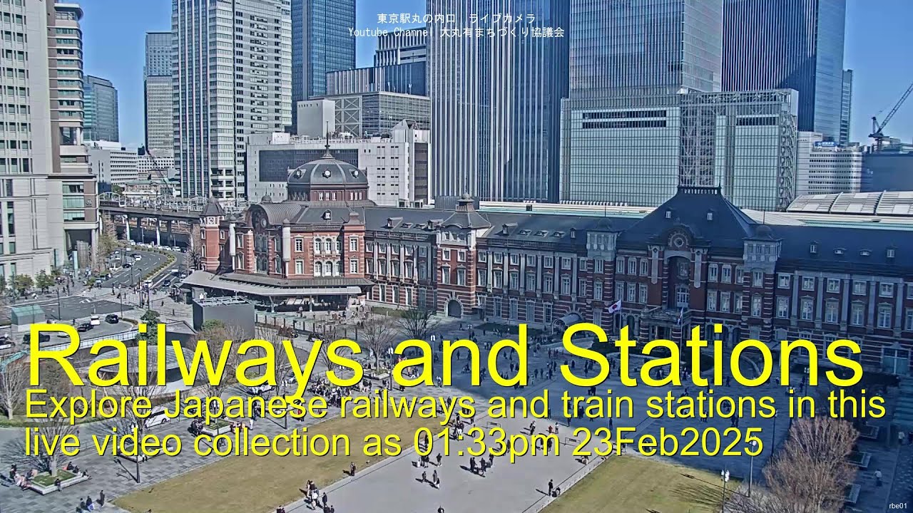 Live: Japan Railways & Train Stations Collection - YouTube