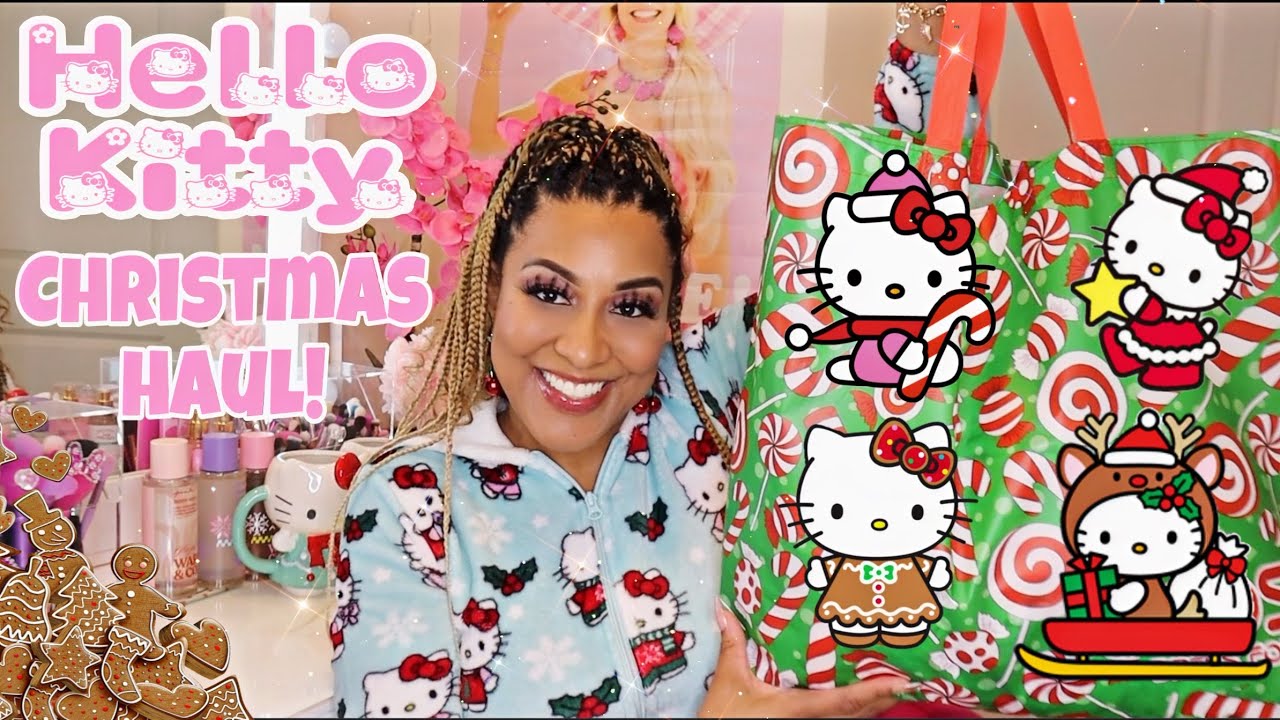 Hello Kitty Christmas Haul plus other girly items! - YouTube