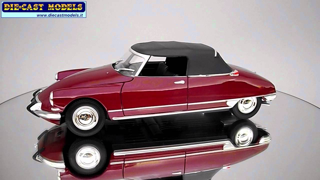 Citroen DS 19 Soft Top - Welly - 1:24 - YouTube