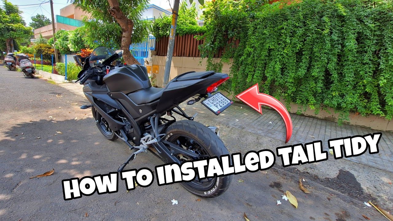 install best tail tidy my dream bike r15s | change tail tidy r15s v3 ...
