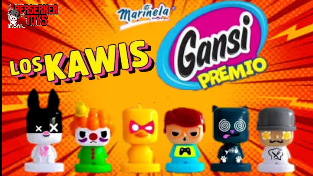 GANSIPREMIO LOS KAWIS - NUEVA COLECCIÓN GANSITO MARINELA 2025. - YouTube
