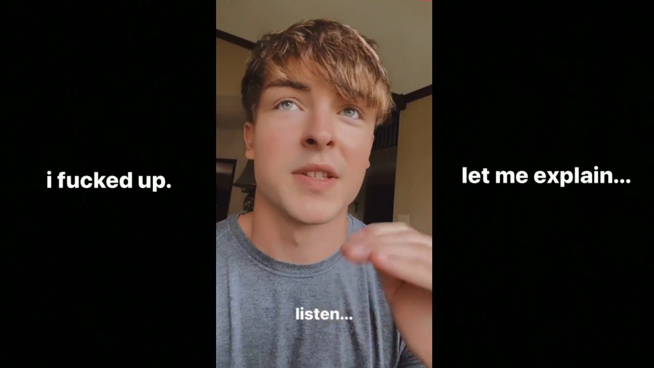 Jack Brinkman explaining video mixup | Instagram Story - YouTube