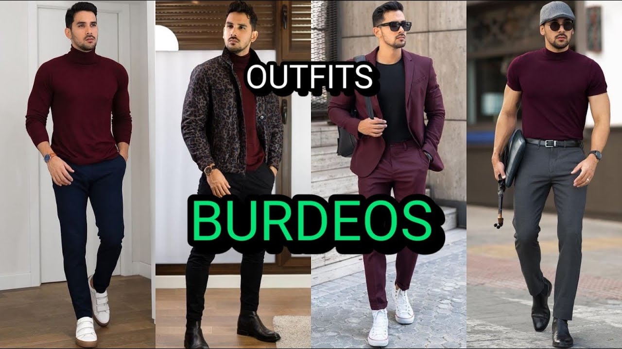 Outfits con Ropa BURDEOS y Rojos Oscuros: Cómo Lucir Elegante y ...