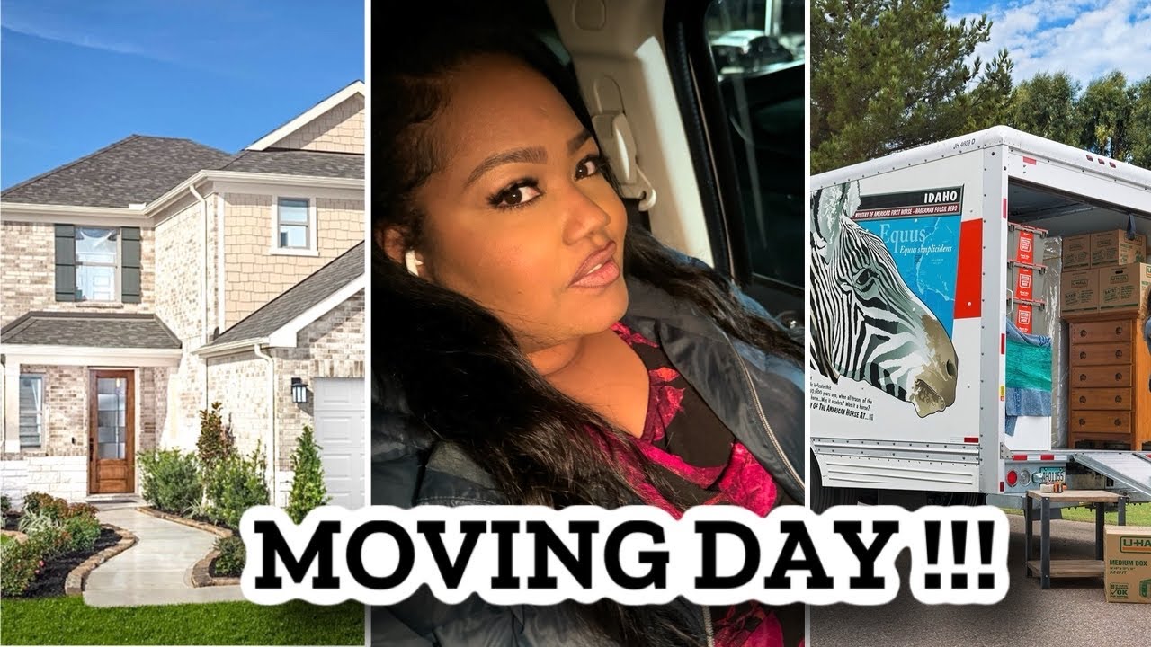 Moving Vlog: MOVING DAY! + Last House Search + Empty Luxury Apartment ...