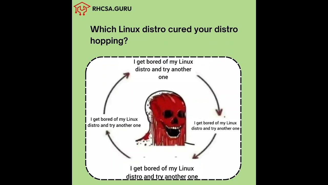 The Endless Cycle of Distro Hopping 🔁💀 | Linux Meme - YouTube