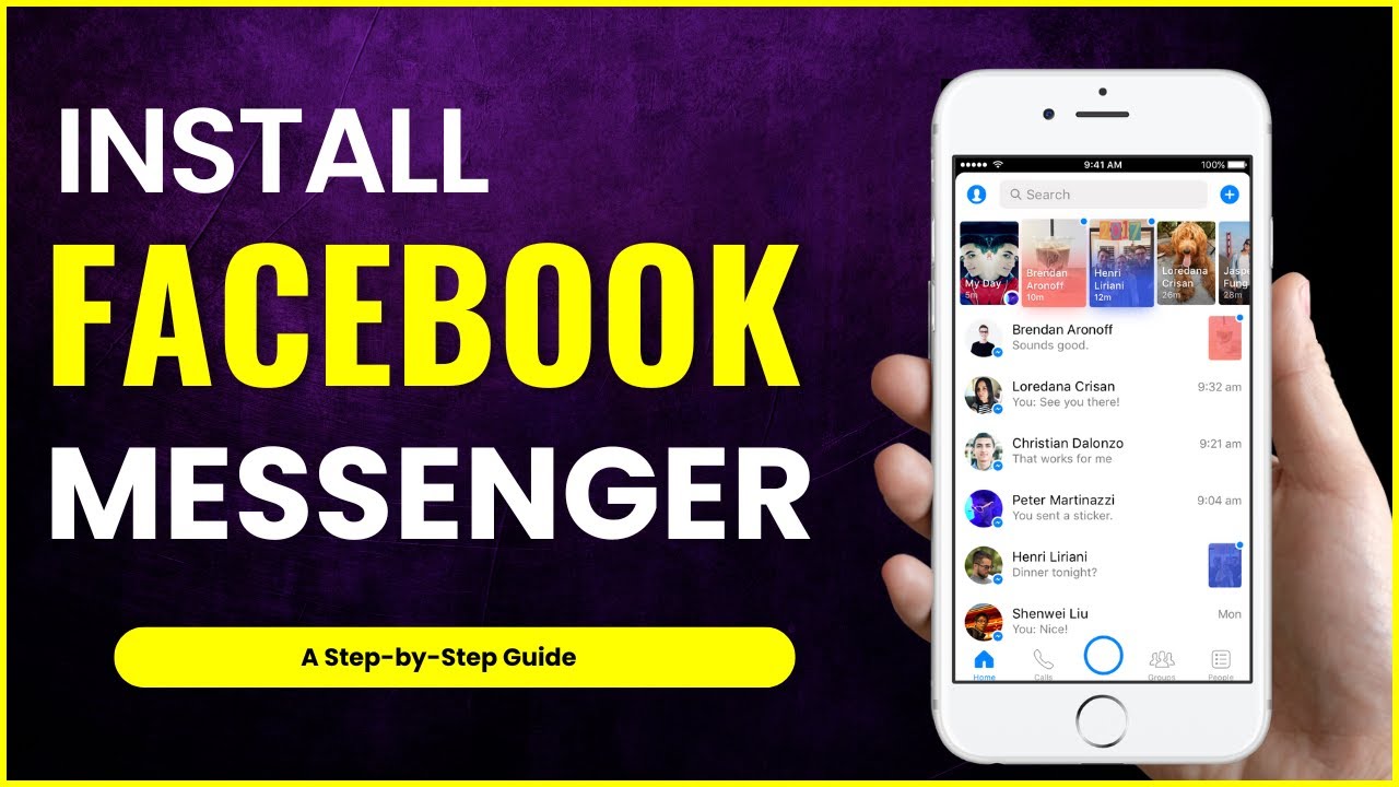 How to install Facebook Messenger on iPhone - YouTube