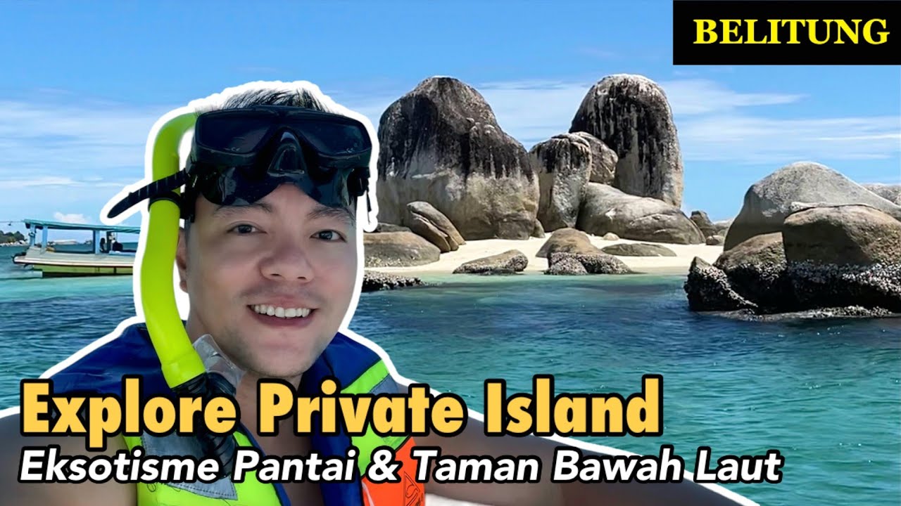 BELITUNG Trip | Snorkeling di Pulau Lengkuas - YouTube