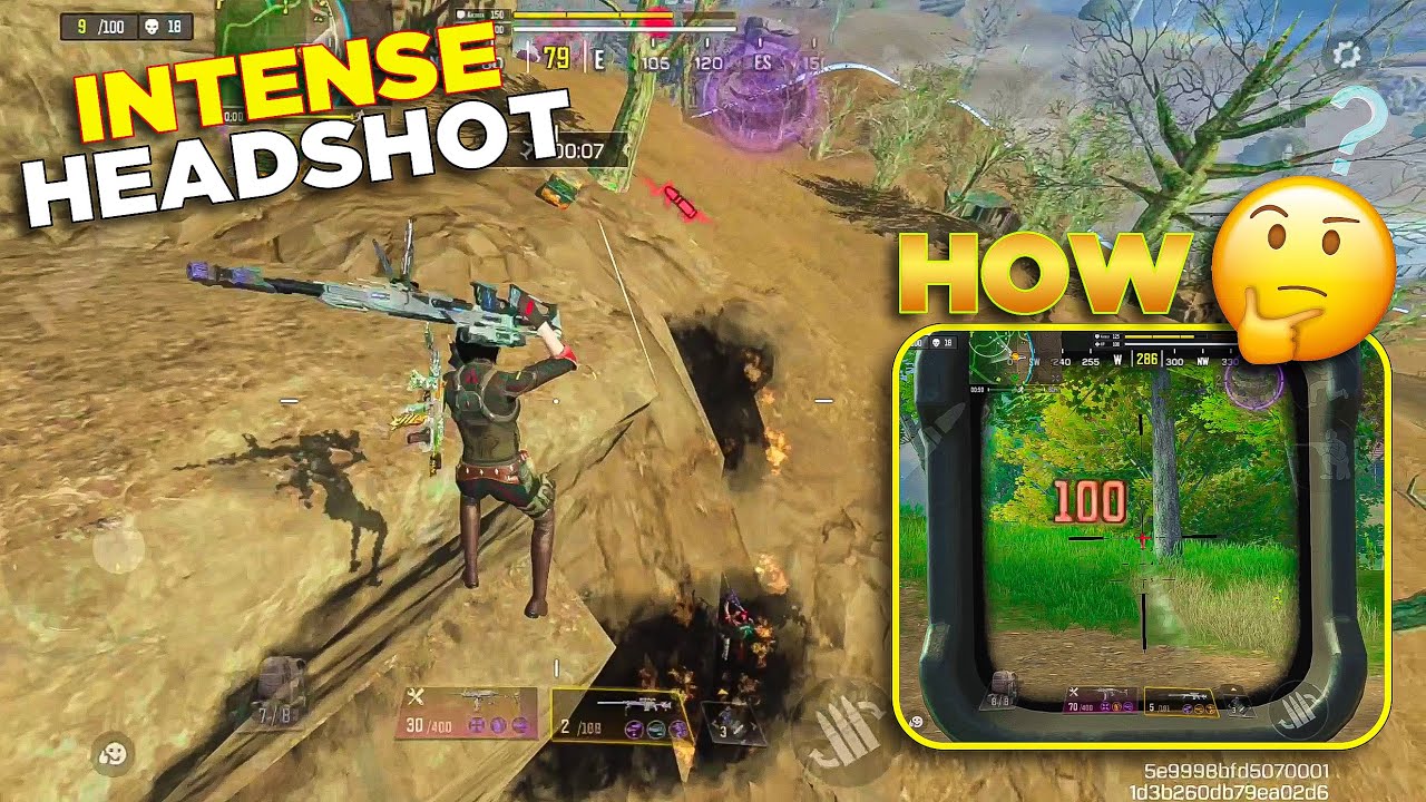 Intense HEADSHOT🤯 using Ground Loot DLQ33 | Solo vs Squad | 25 Kills in ...