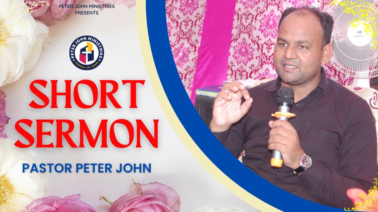 WALK BY THE SPIRIT SHORT MESSAGE PR. PETER JOHN - YouTube