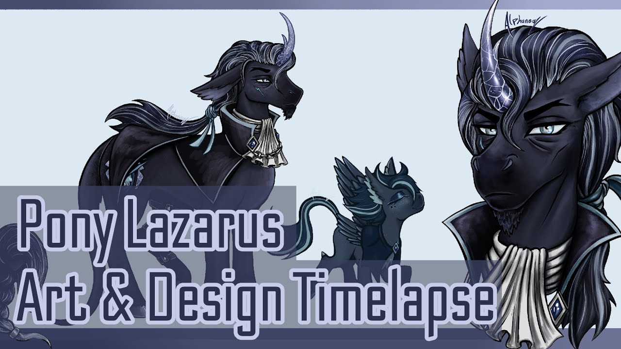 pony lazarus krita #mlp #design #art #speedpaint #timelapse #pony # ...