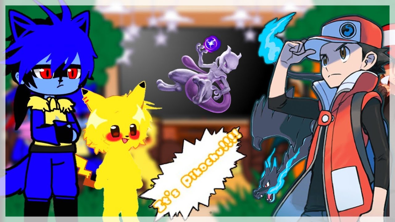 Ash Pokemon react to Red - YouTube