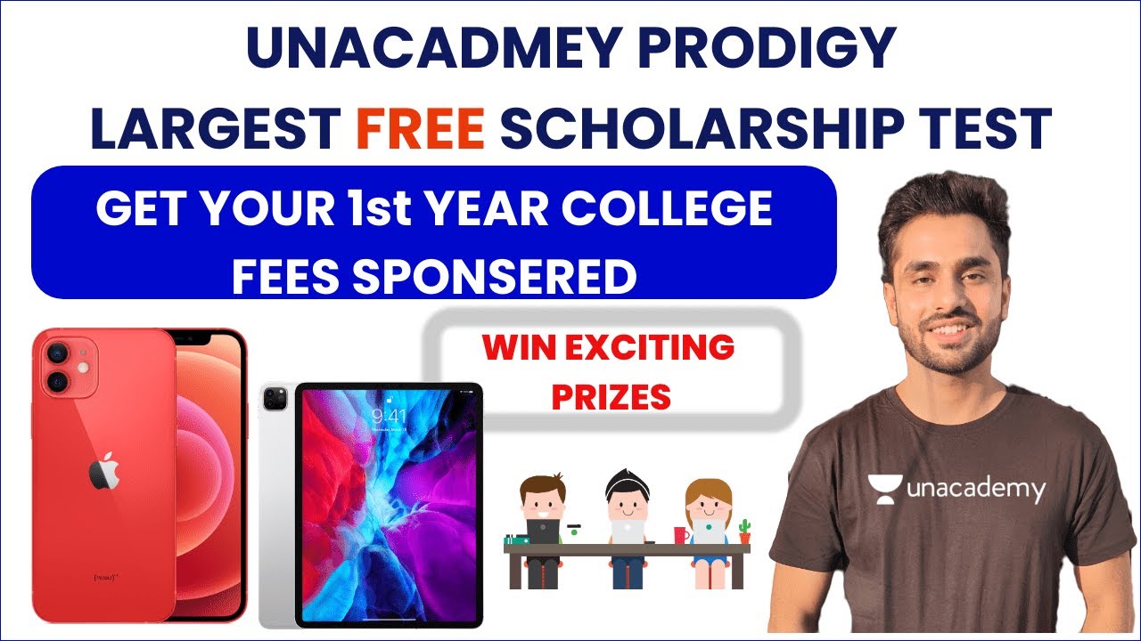 Big Announcement - Largest FREE Scholarship Test / Unacademy Prodigy ...