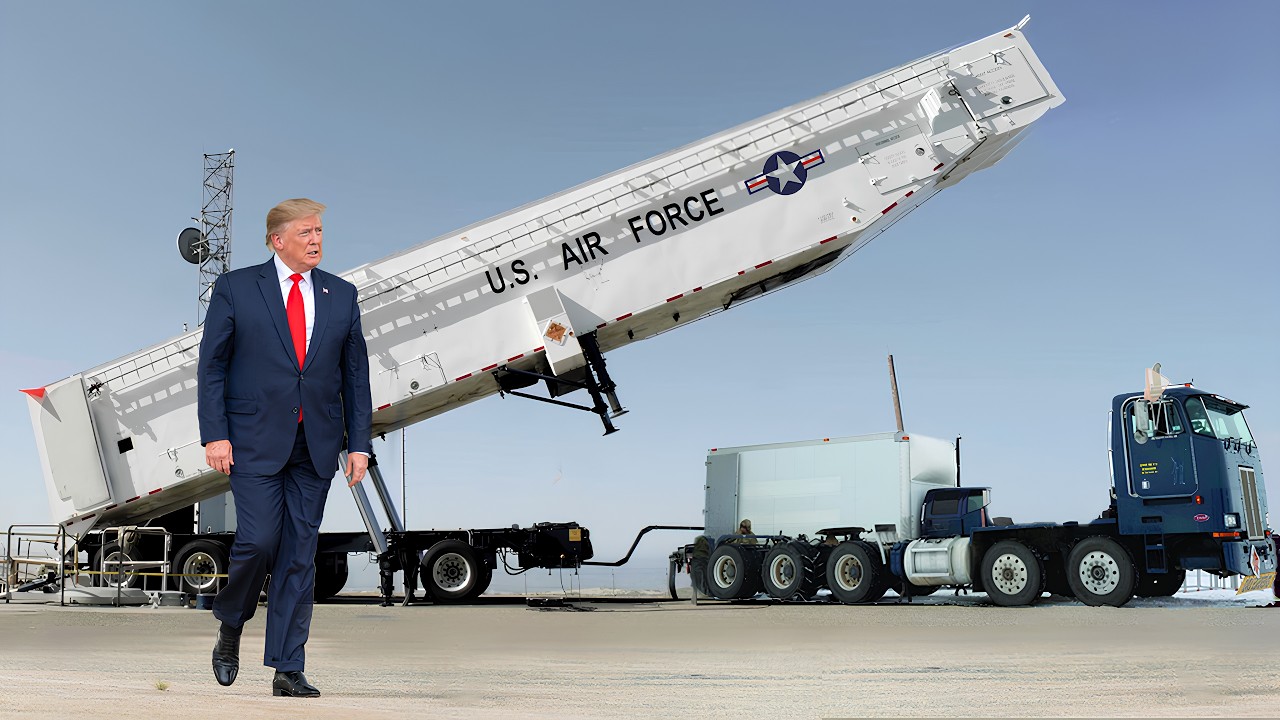 High Alert: U.S. Air Force Test-fires New Nuclear Minuteman III - YouTube