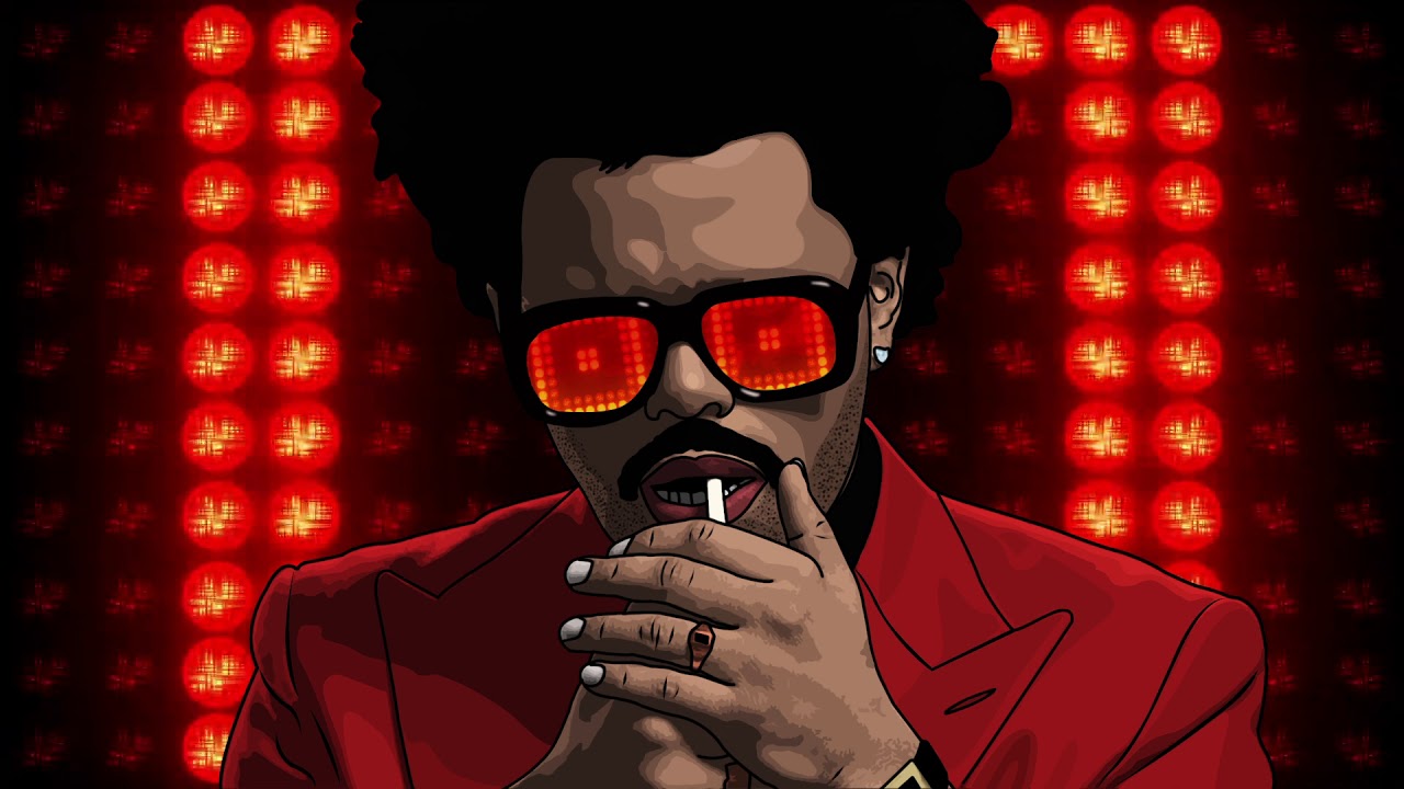 The Weeknd - Blinding Lights Animation - YouTube