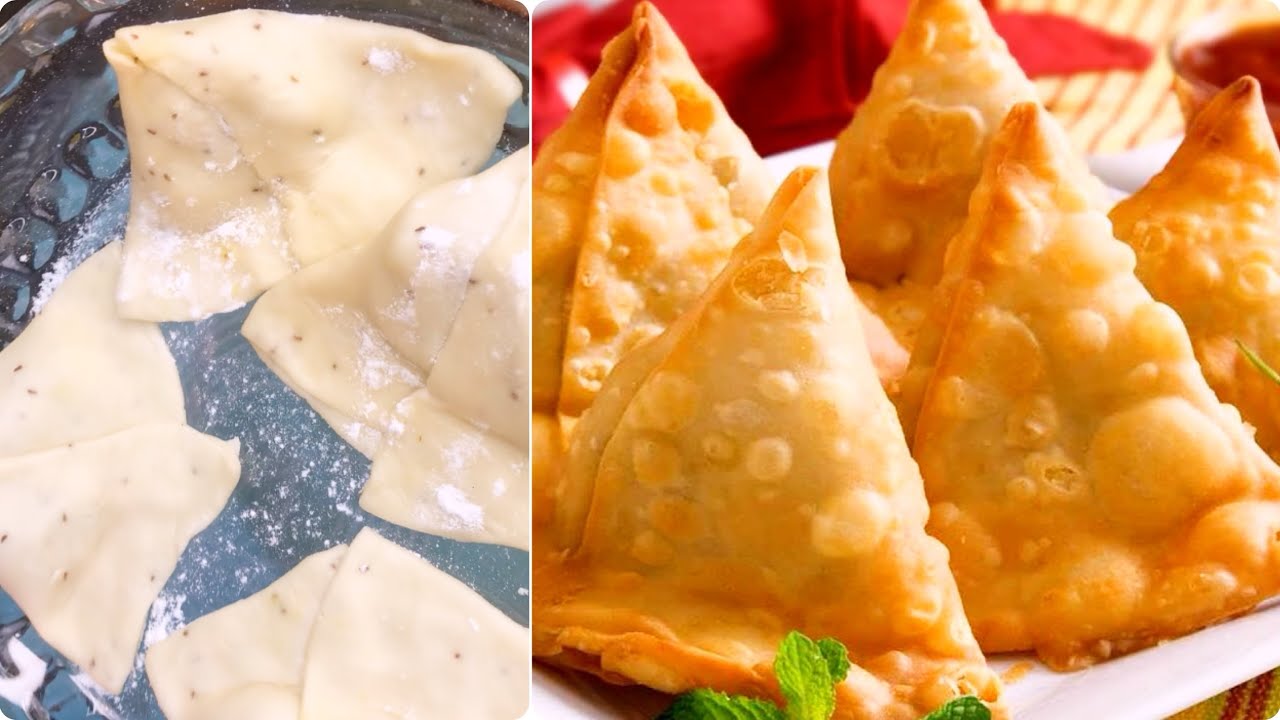 Street Style Aloo Samosa Recipe |Simple Samosa Folding Technique |Aloo ...