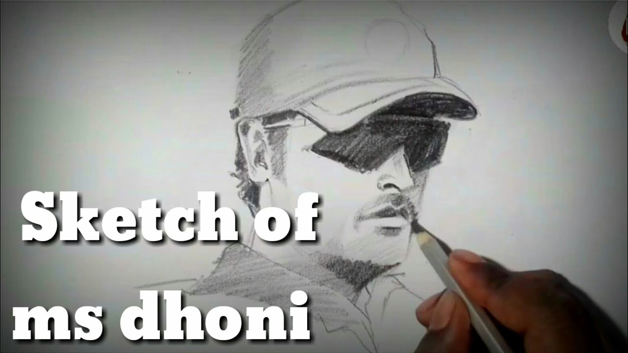 ms dhoni retired international cricket | ms dhoni quick sketch | Kishor ...