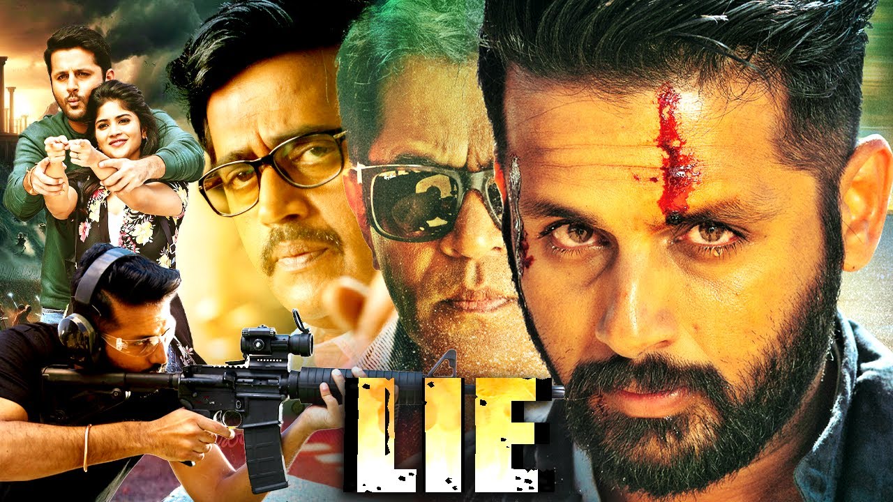 LIE Hindi Dubbed Action Thriller Movie | Nithin, Megha Akash, Ravi ...