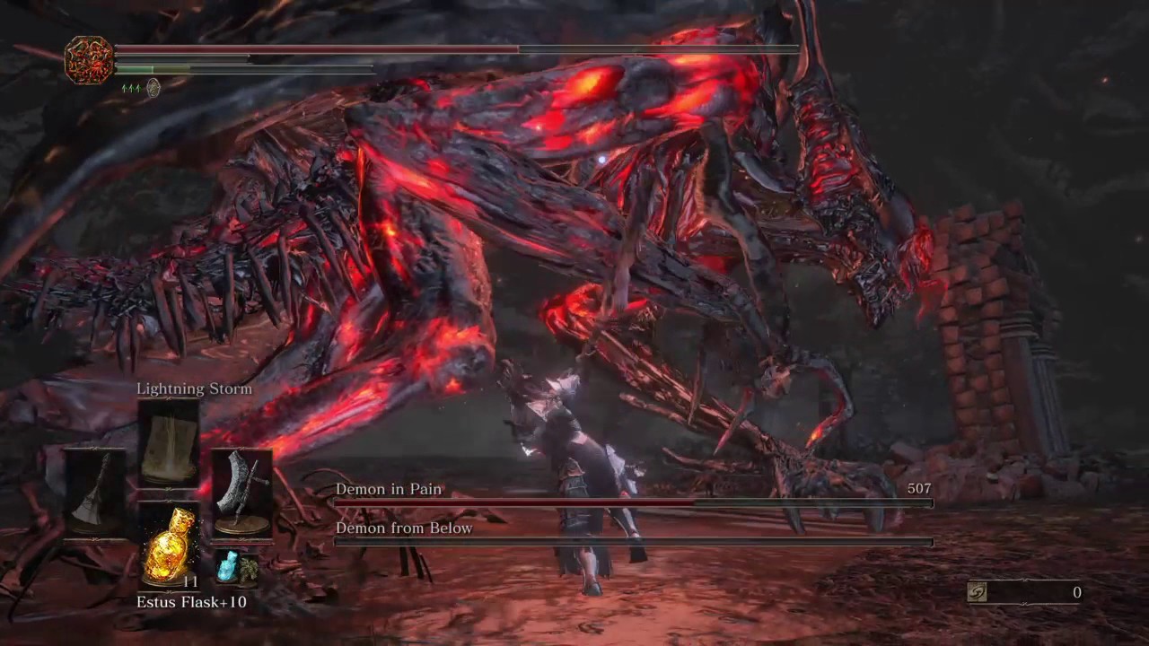 DARK SOULS™ III - Demon in Pain + Demon from Below + Demon Prince NG+3 ...