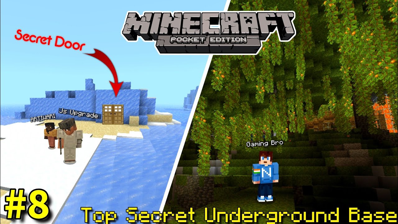 Creating a Secret Door! for Secret Base | Brothers SMP 2.0 | EP 8 ...