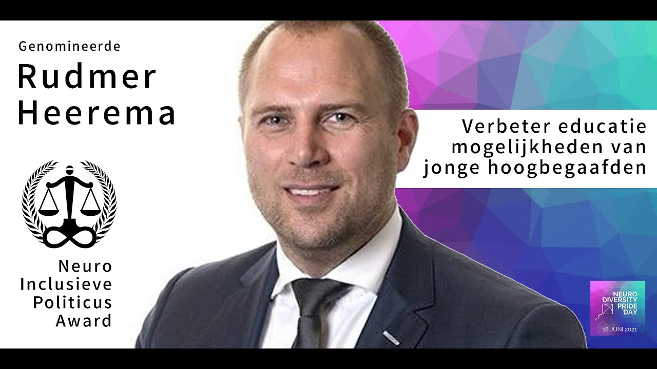 Rudmer Heerema Interview- Neuroinclusieve Politicus Award - YouTube