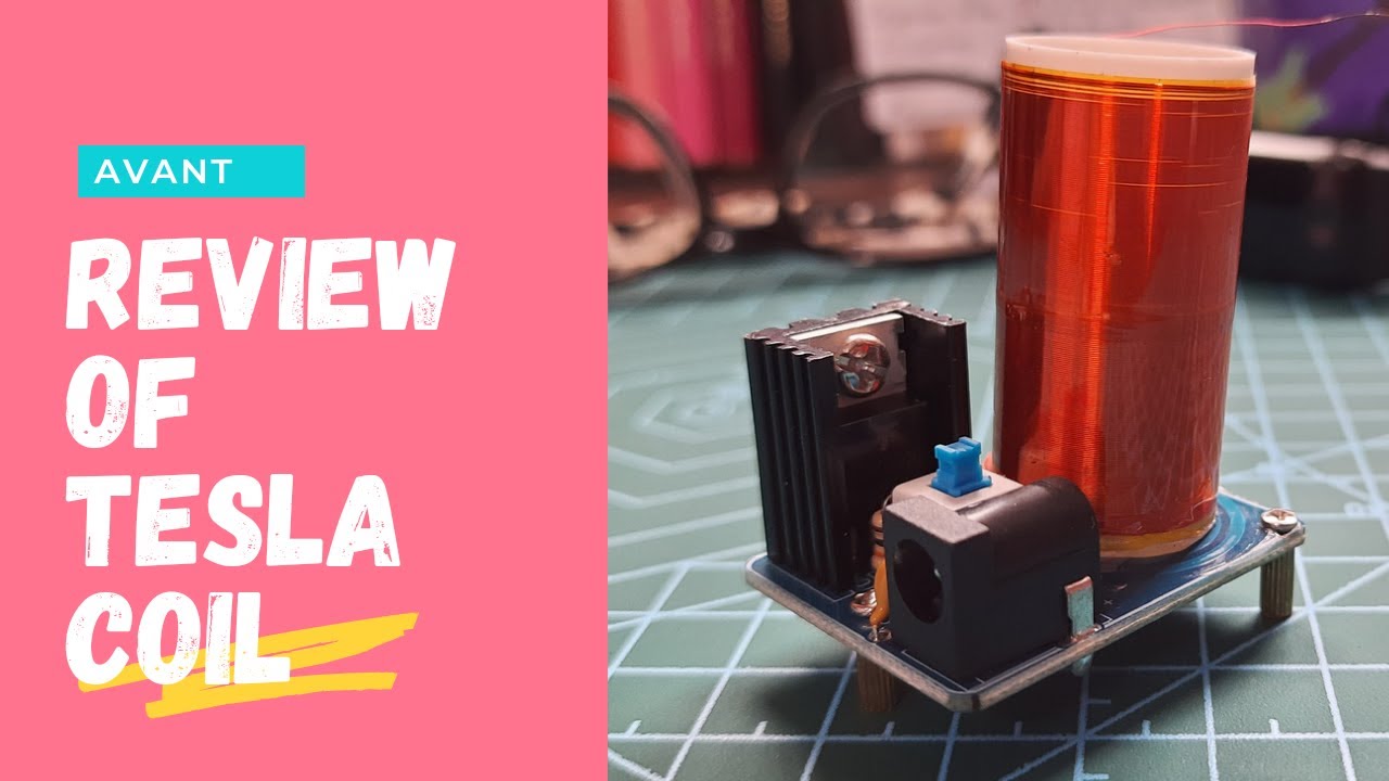 Tesla Coil review |Bought On Amazon | 12 V Mini Tesla coil - YouTube