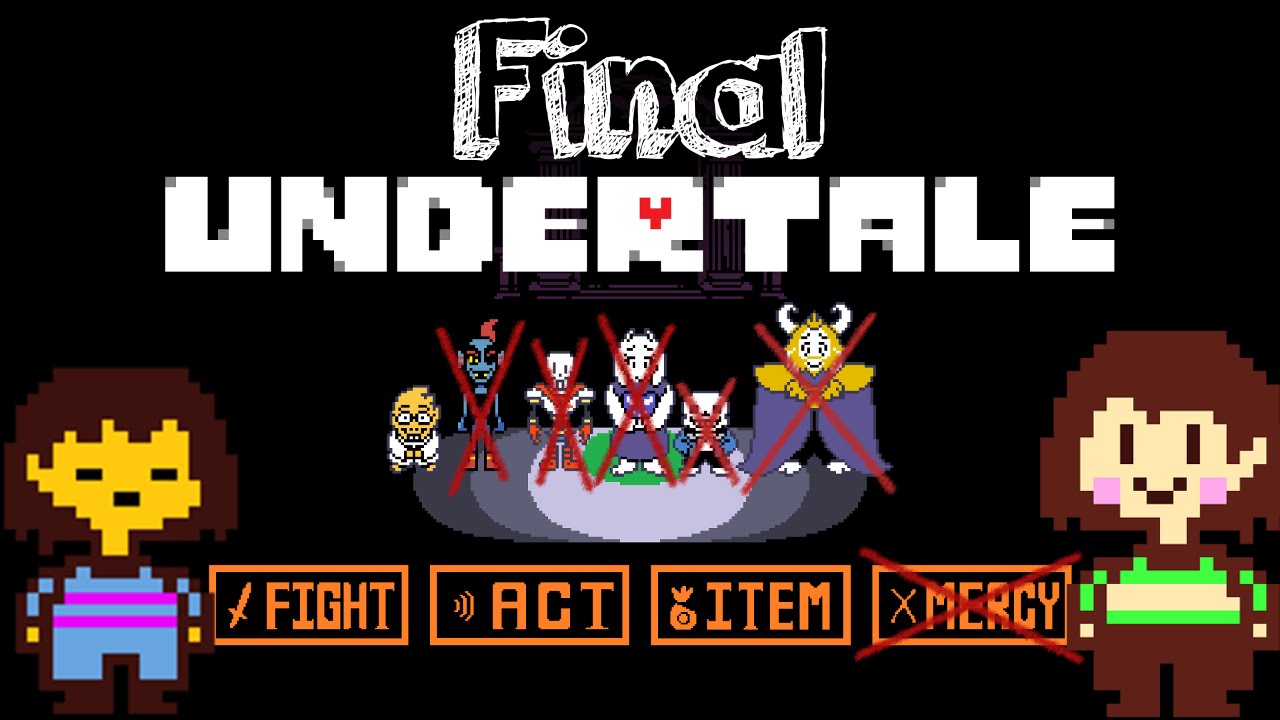 Undertale: Genocide Playthrough Final - Chara - YouTube