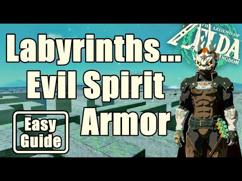 Evil Spirit Armor Zelda Tears of the Kingdom - YouTube