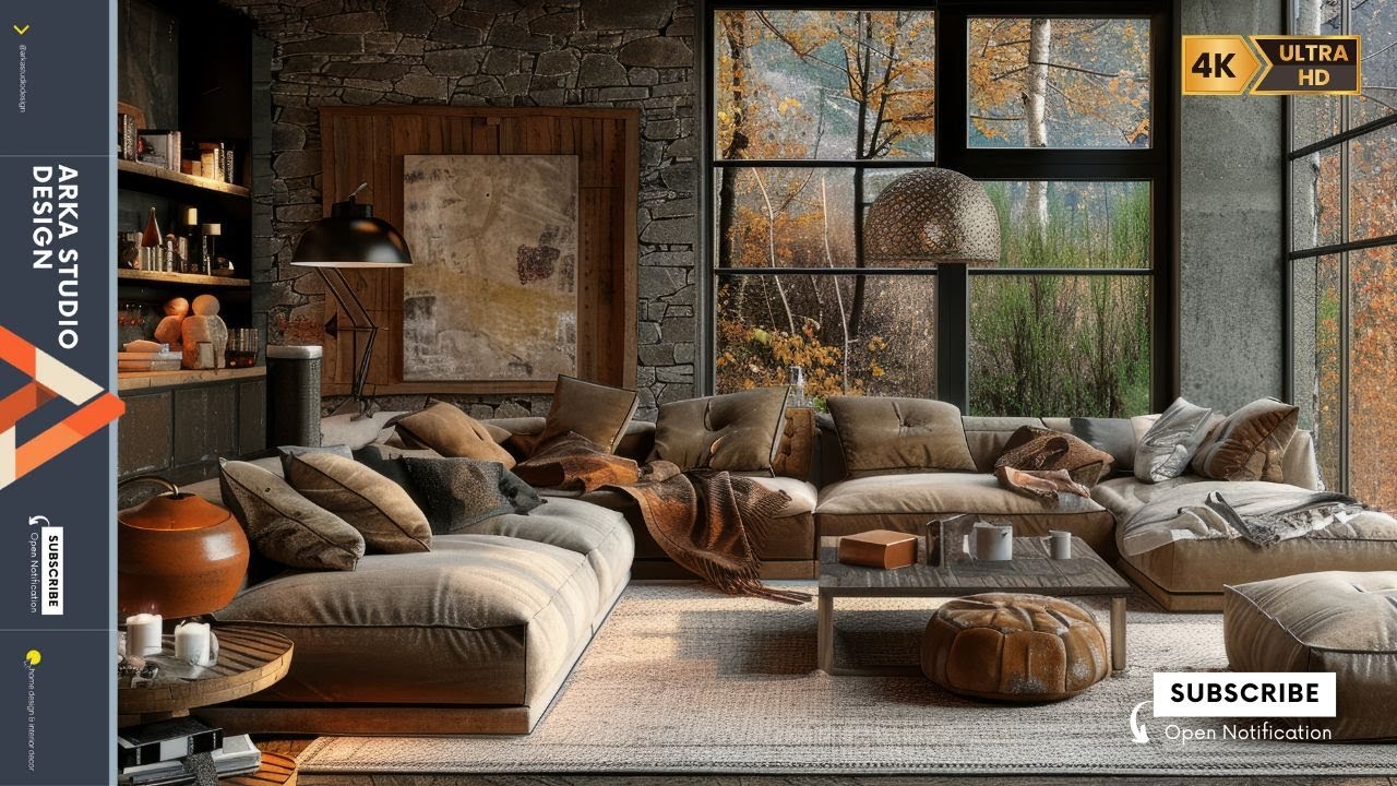 Natural Raw Materials in Rustic Interior Design: Achieve the Perfect ...
