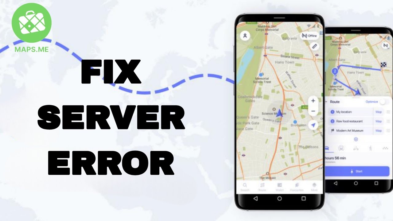 How To Fix And Solve Maps.Me App Server Error | Final Solution - YouTube