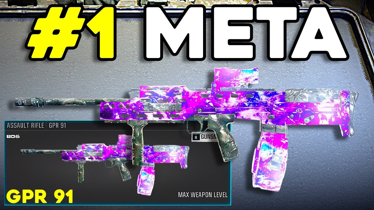 new *FASTEST KILLING* AR in WARZONE! 😍 (Best GPR 91 Class Setup) BO6 ...