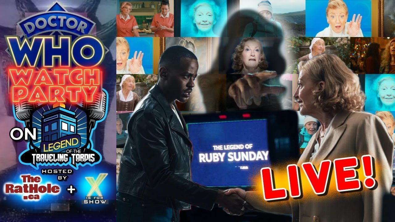 Live Watch Party & Reactions! Doctor WHO "The Legend of Ruby Sunday ...