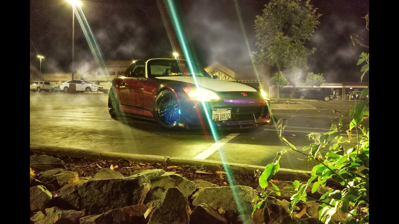 JDM yellow headlight tint on s2000 - YouTube