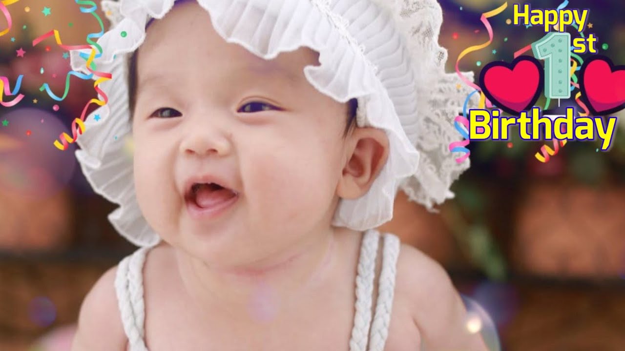 Happy 1st Birthday Wishes For Baby | 11 November First Birthday ...