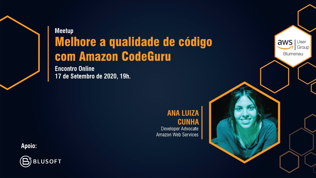 Meetup - Melhore a qualidade de código com Amazon CodeGuru - YouTube