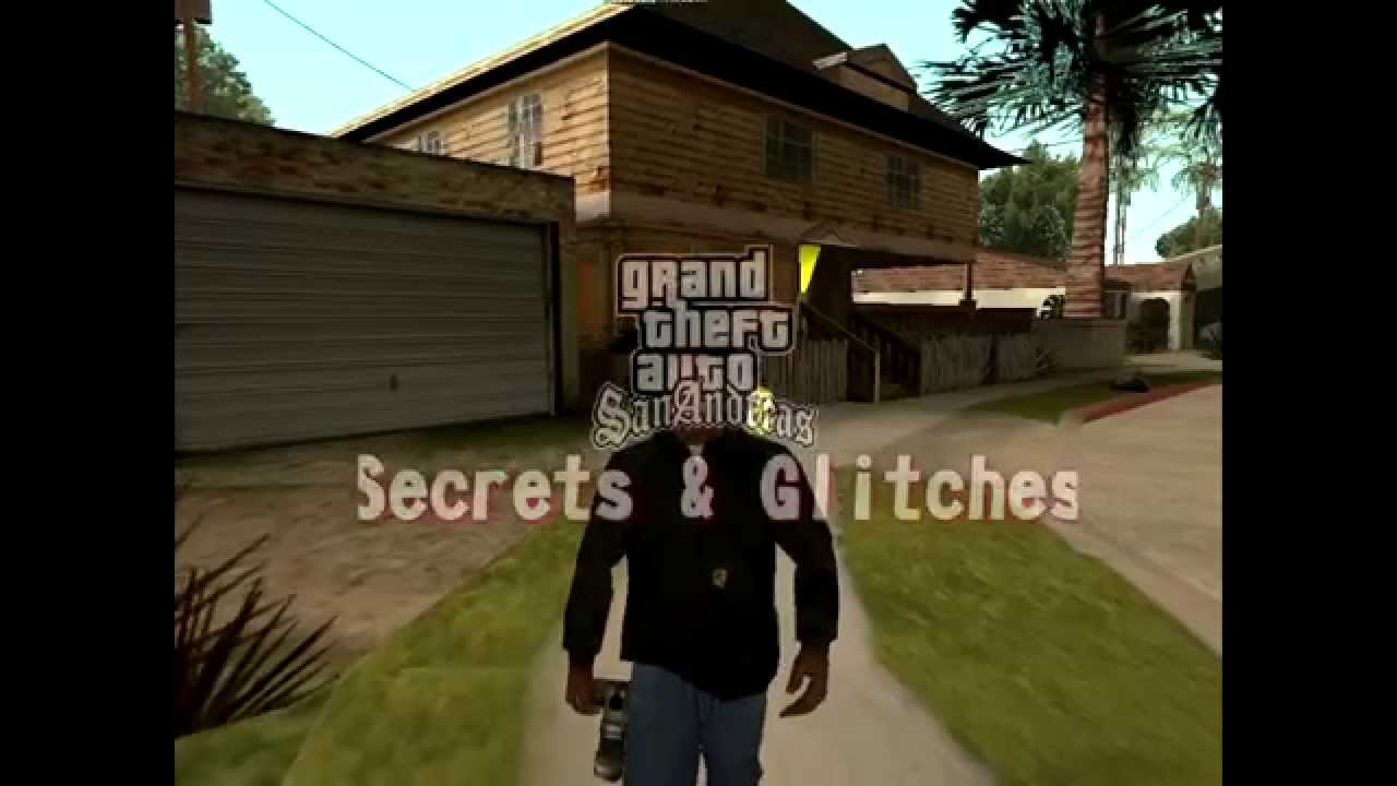GTA San Andreas Secrets, Easter Eggs,Glitches Intro - YouTube