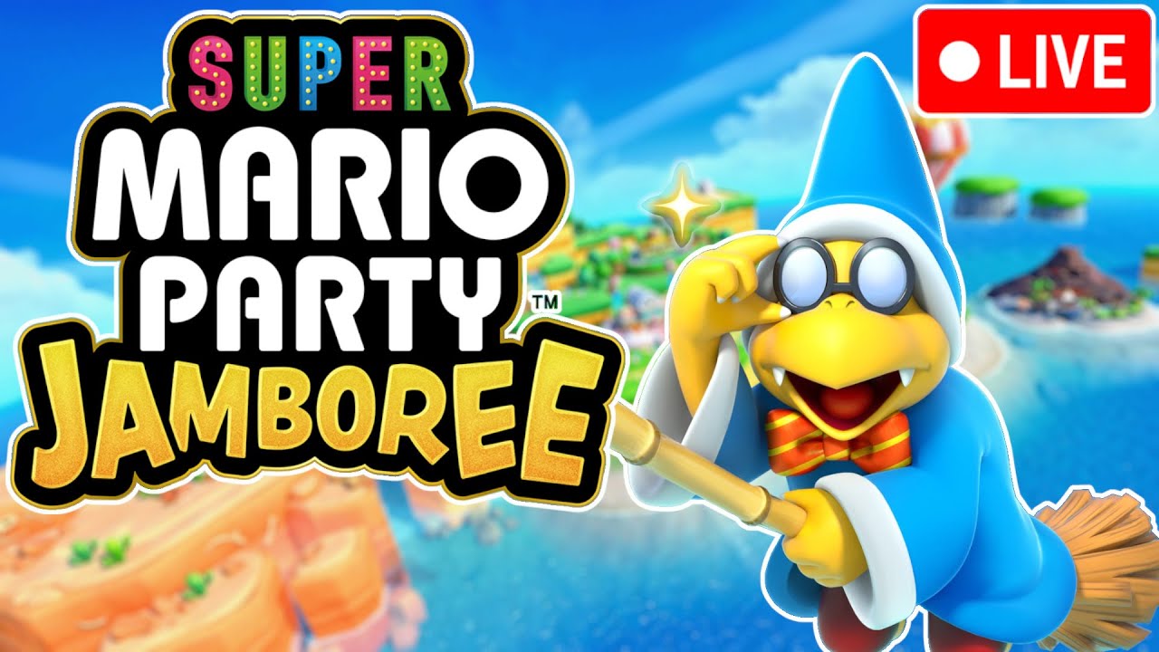🔴 LIVE NEUE EMOTES FÜR MITGLIEDER! Super Mario Party Jamboree Online ...