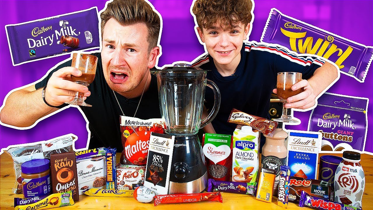 BROTHERS MAKE THE WORLD’S CHOCOLATIEST DRINK - YouTube