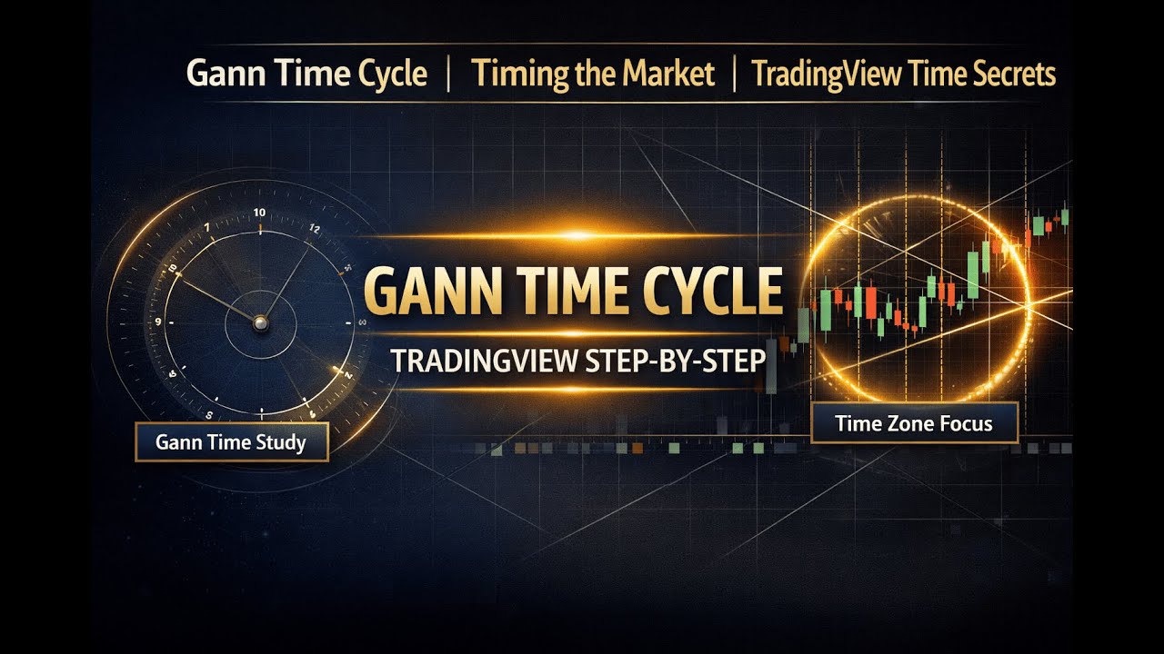 TradingView Gann Time Cycle Setup | Identify High-Probability Time ...