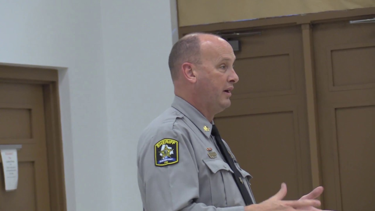 Part 1 Interim Edgecombe County Sheriff Office Discuss Community Watch ...
