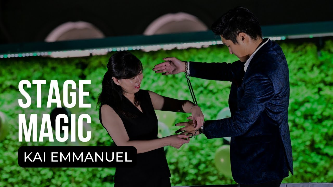 Singapore Magician, Stage Magic Act - Kai Emmanuel [PROMO] - YouTube